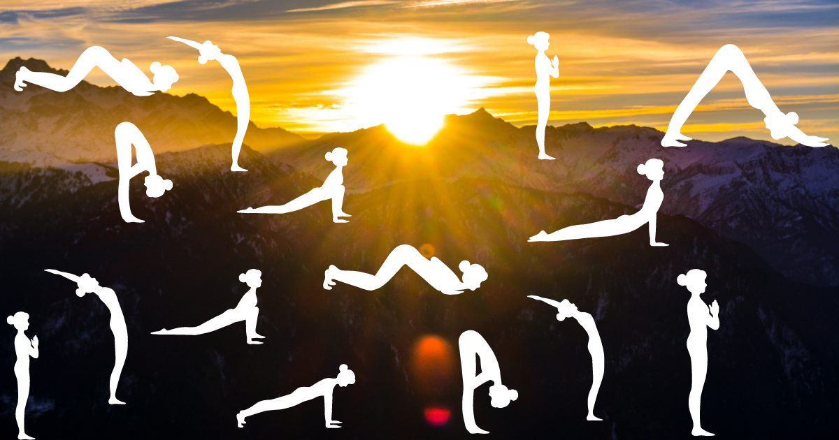 I did 108 Sun Salutations everyday for 30 days and it changed my life ...