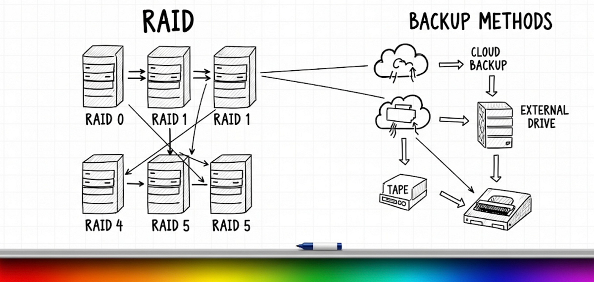 RAID Is a Second Heart. Backups Are Clones. | by Mr.PlanB | Sep, 2025 ...