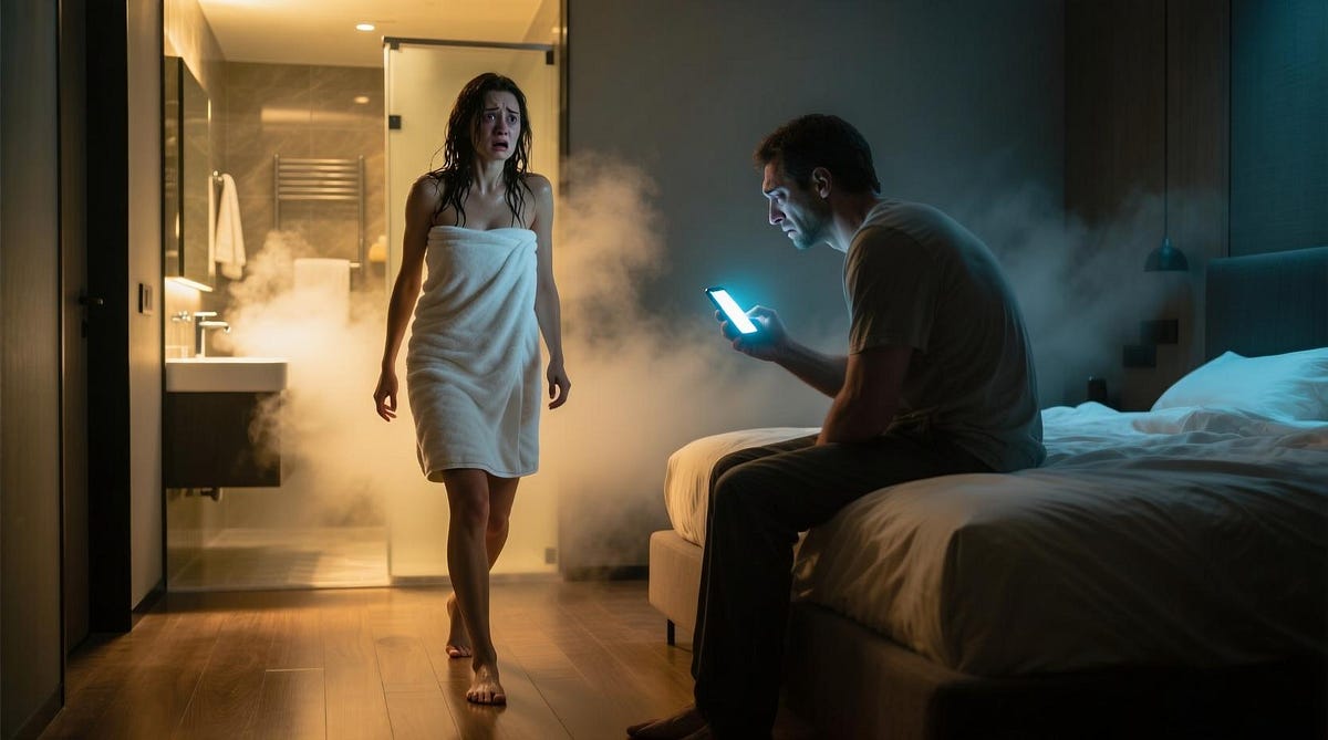 My Wife’s Face Turned Pale After I Said One Sentence — She Just Stepped Out of the Shower | by ...