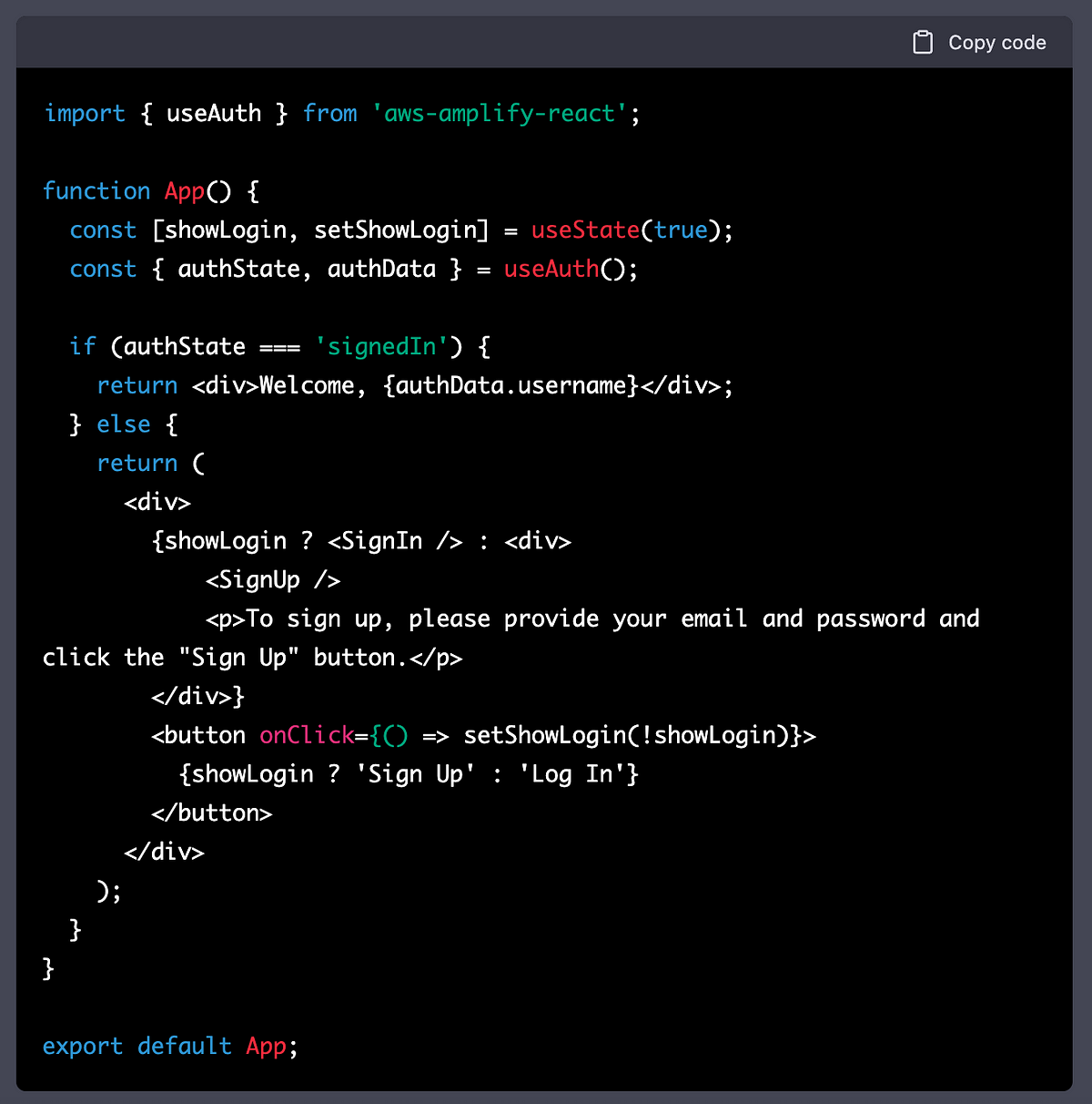How I Worked With Chatgpt To Create A Reactjs App With Aws Cognito By Ka Sy Medium 6467