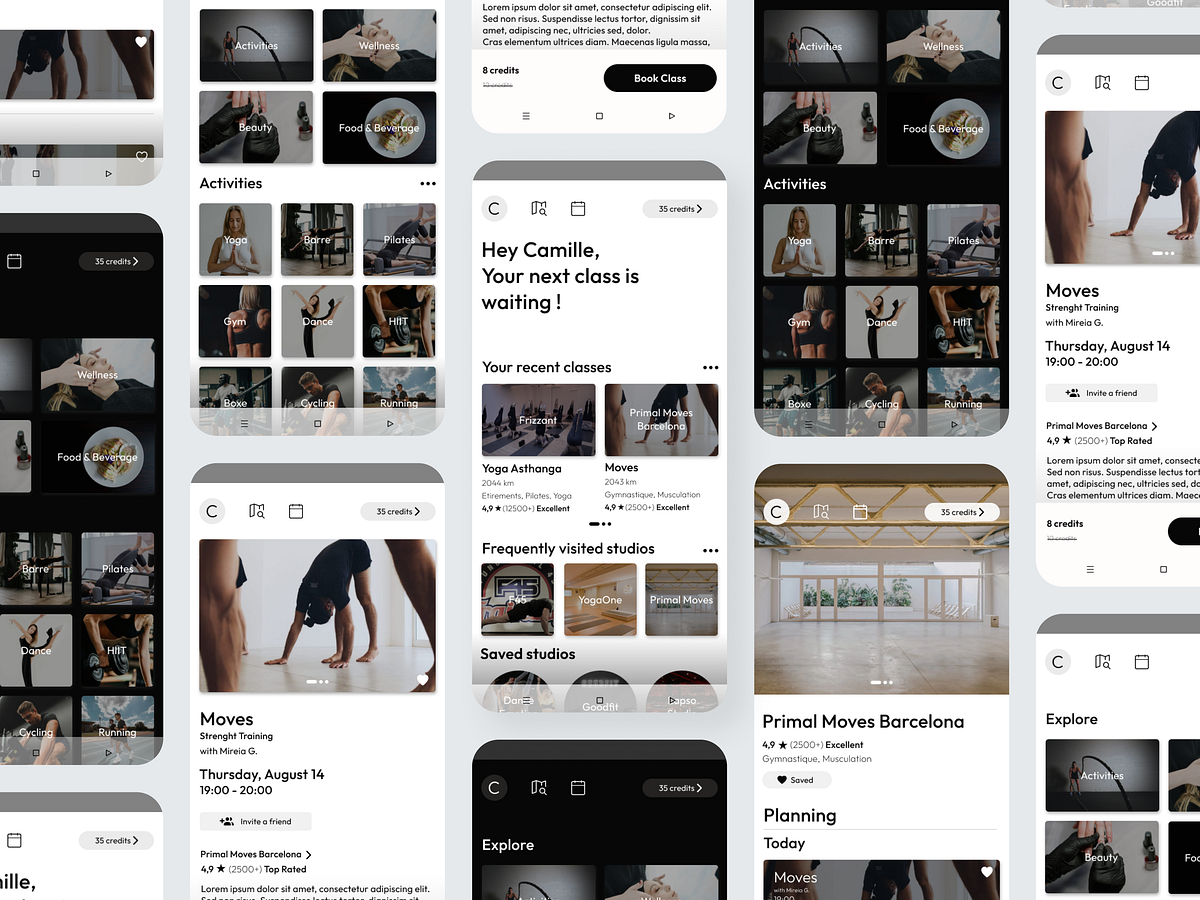 Redesigning ClassPass: Enhancing Visual Identity and Navigation for a ...