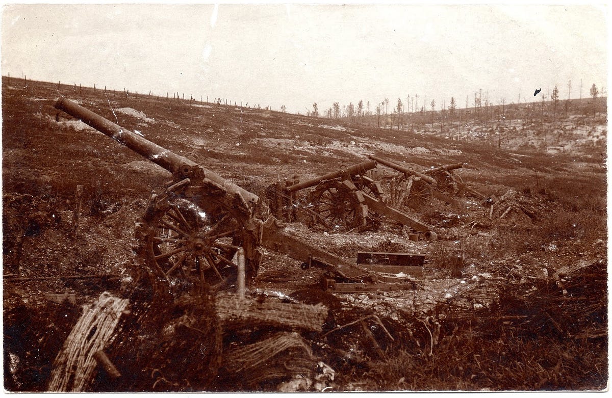 The Number of Shells Fired At The Battle of Verdun Is Incomprehensible ...