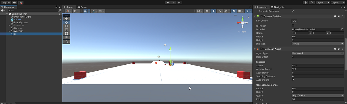 Moving Agents on Navmesh. This part 2 on my last post where we… | by ...