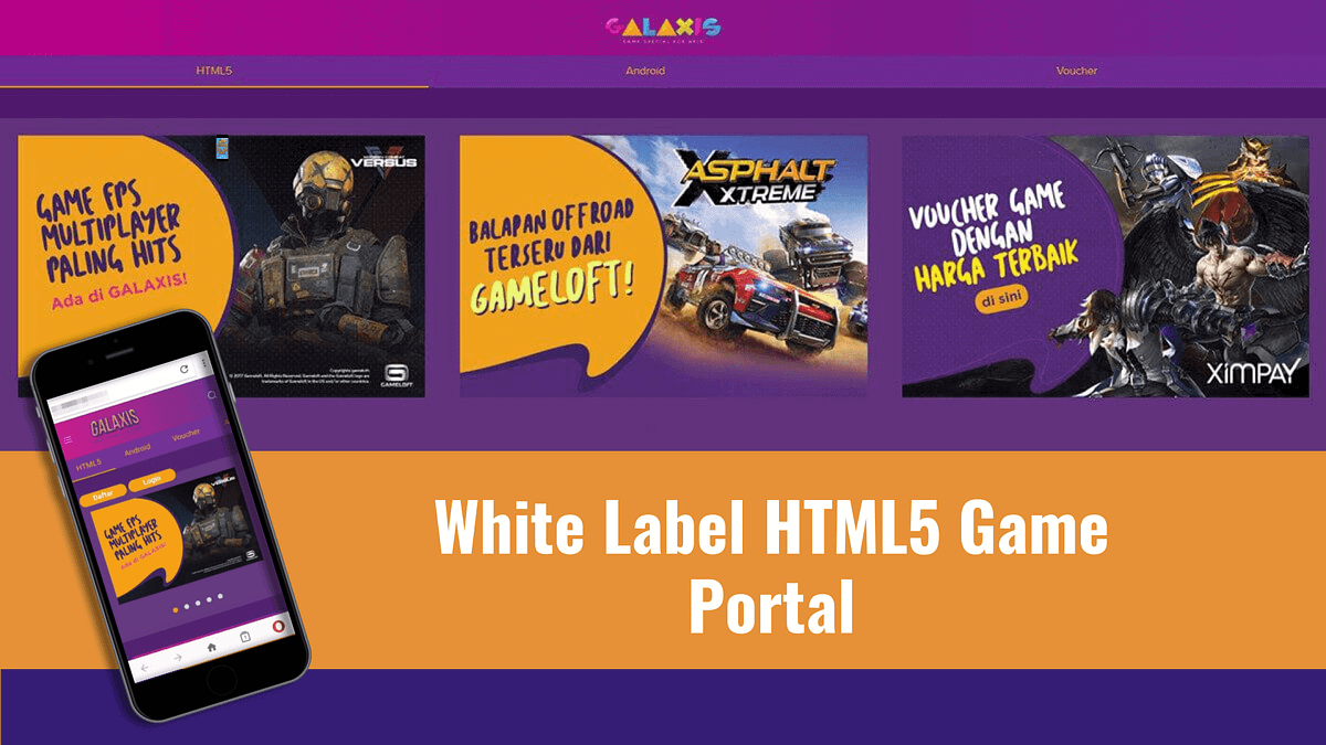 White Label HTML5 Game Portal. We helped Axis, an Indonesian… | by Ben ...