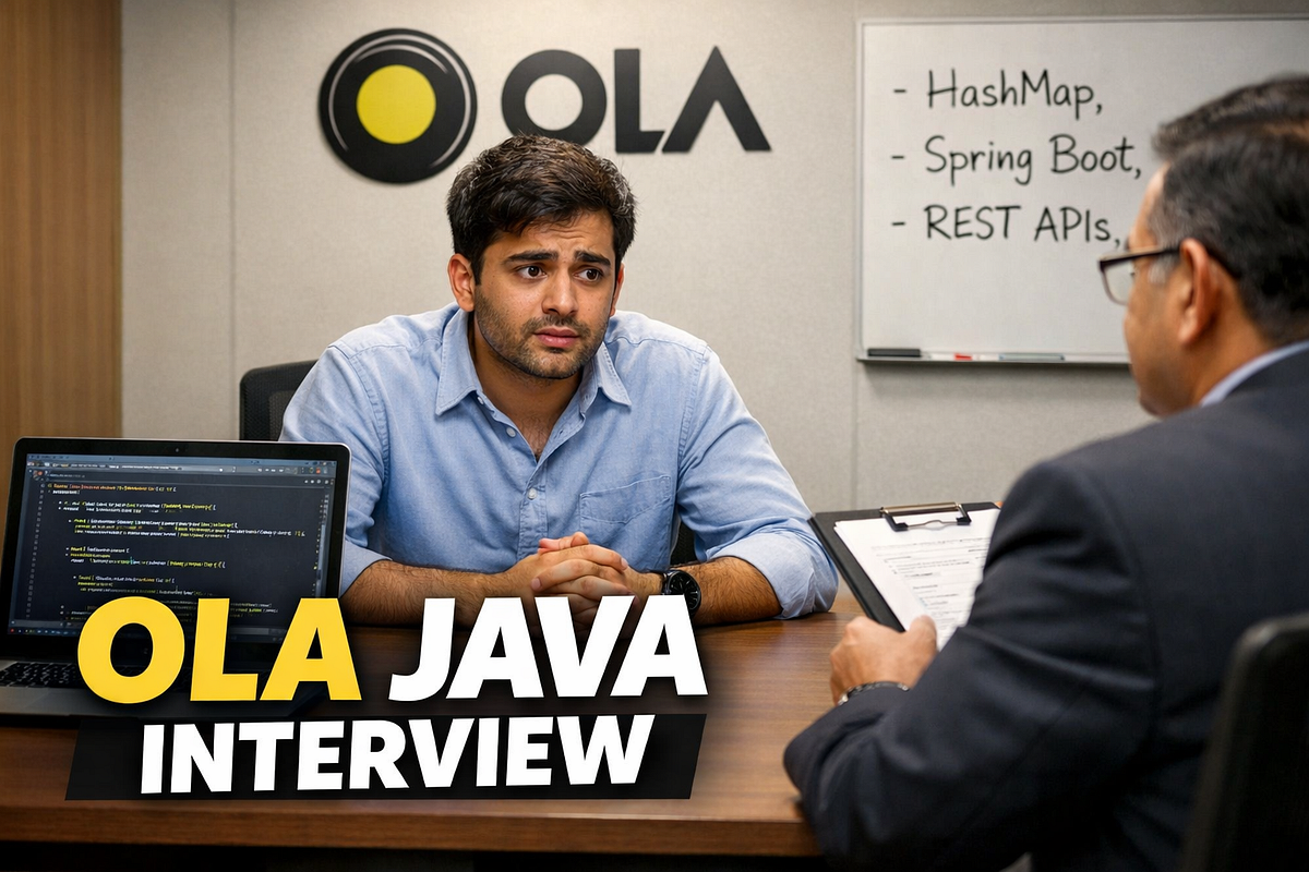 I Thought I Was Good at Java — Then Ola Asked Me These Questions | by ...