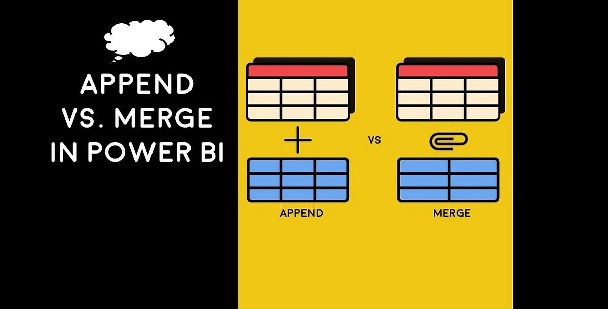 Power BI Merge & Append: A Step-by-Step Guide to Combining Data | by Mohammad Atif | Medium