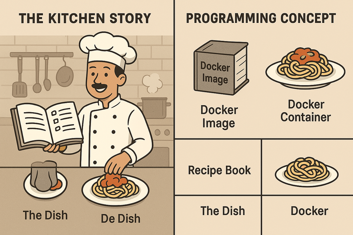 The Magical Kitchen of Cloudvillage | Docker Images and Containers | by ...