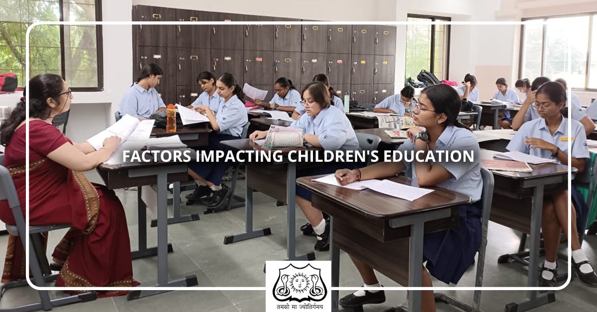 What are the factors impacting the educational growth of children? | by ...