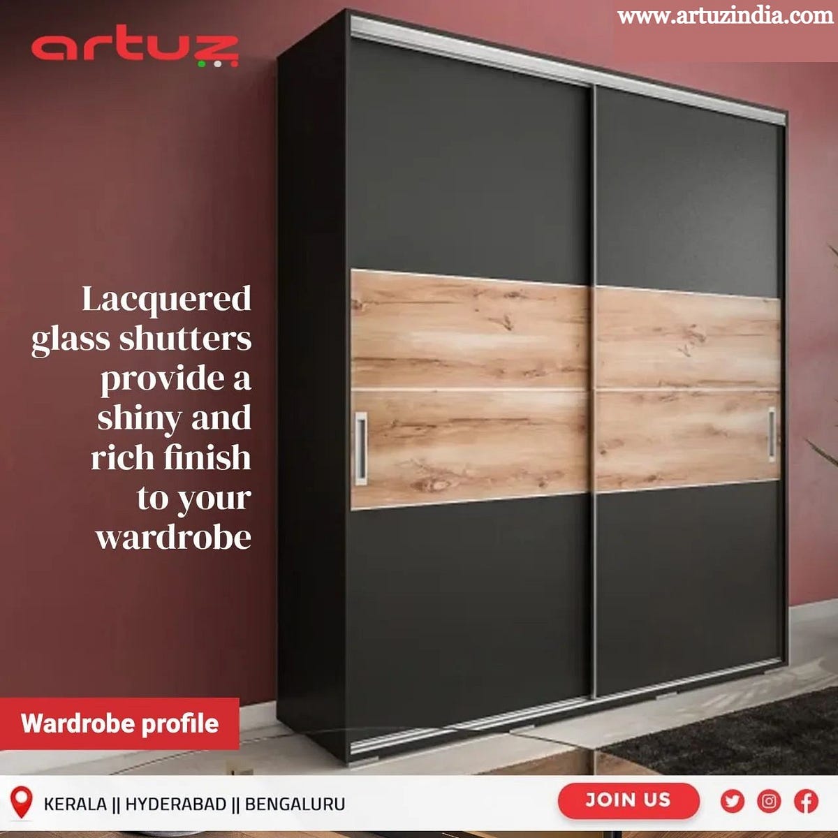 Best Sliding Profiles for Wardrobe — Artuz - Artuzwardrobe - Medium