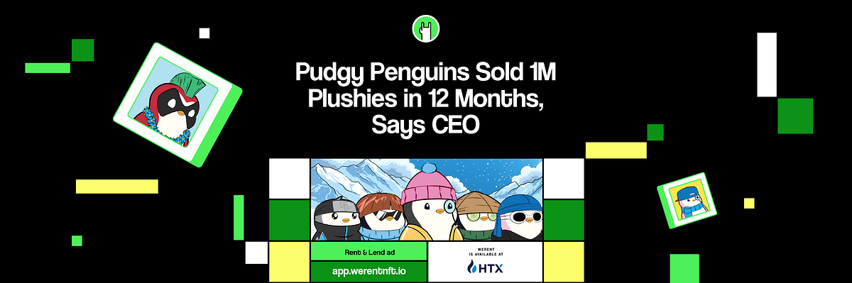 WedNewsDay! Pudgy Penguins sold 1M plushies in 12 months, says CEO ...