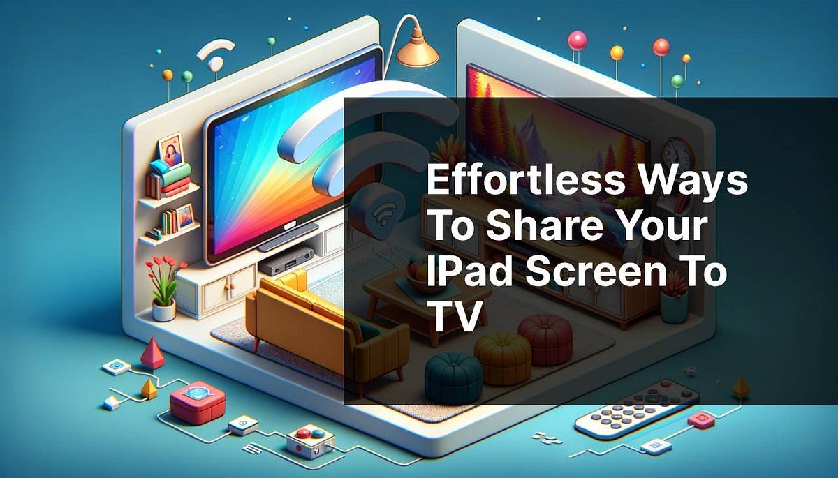 Effortless Ways to Share Your iPad Screen to TV | by BrainstormTech ...
