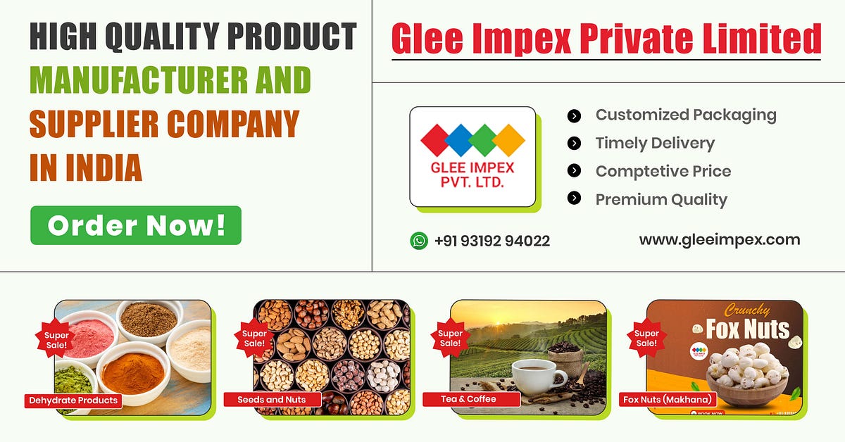 No-1 Export Company in India | Glee Impex Private Limited | by ...