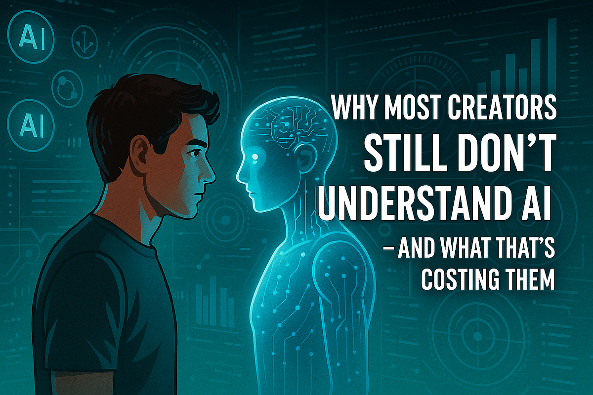 Why Most Creators Still Don’t Understand AI — And What That’s Costing ...