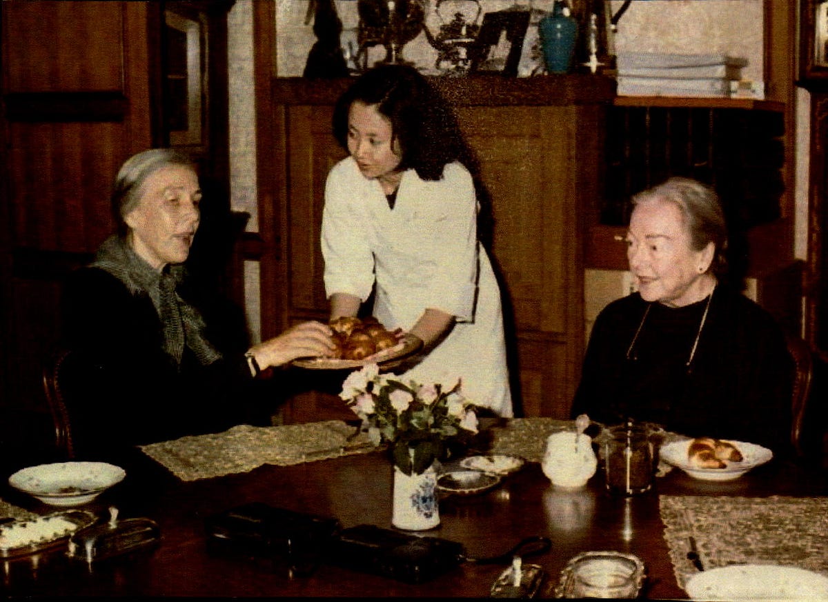 M.F.K. Fisher in Japan. Other than a smattering of Yakitori… | by Leo ...