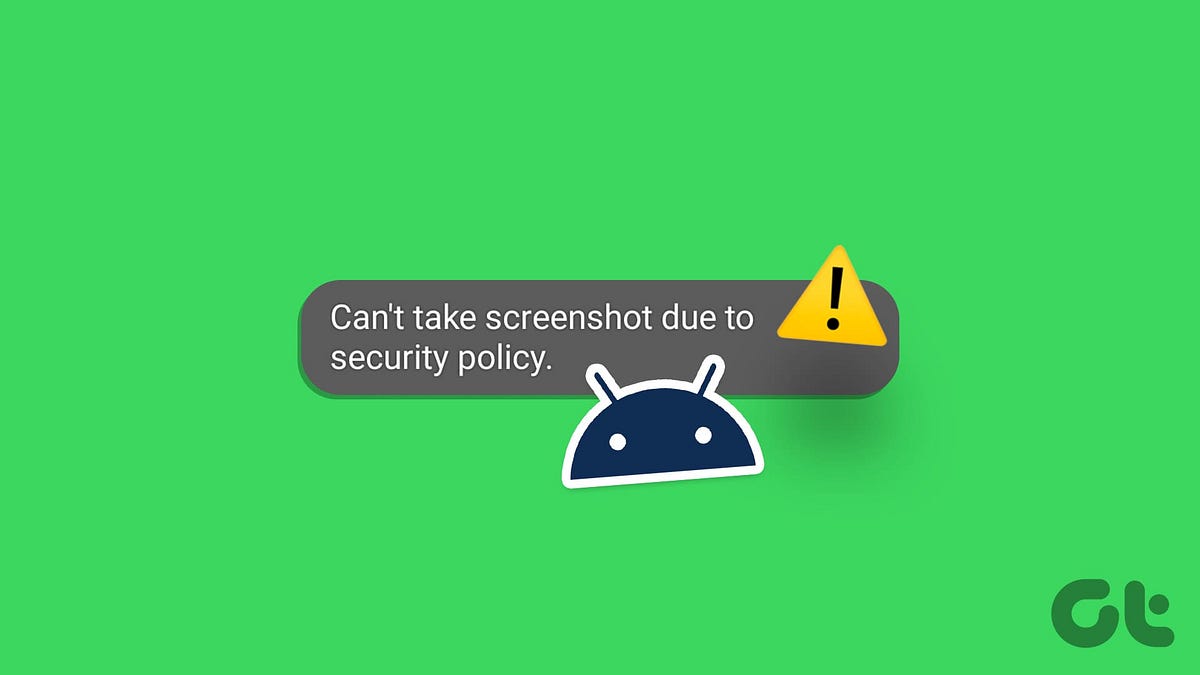 Show Custom dialog of Android Security policy due to screenshot taken | by Parita Dey | Jan ...