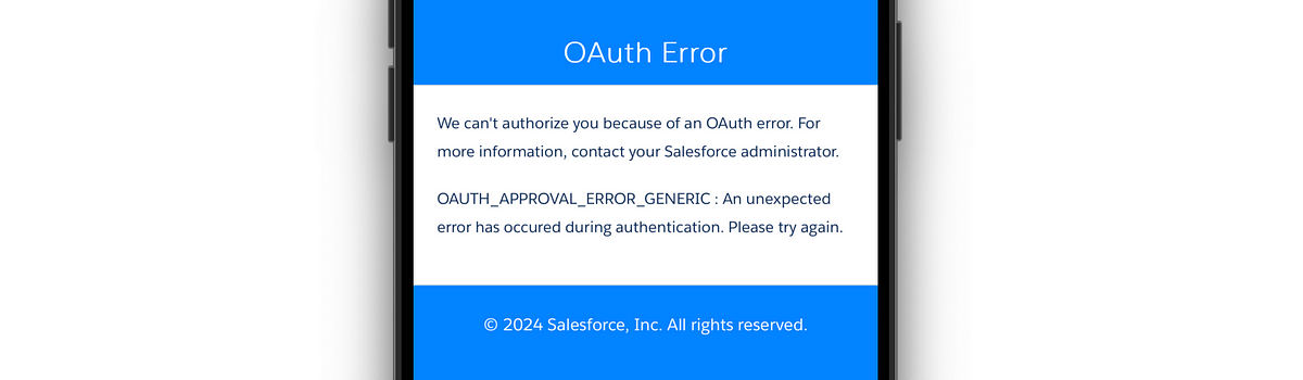 Bug Fixed Oauth Approval Error In Salesforce By Fırat Dİkmen Stackademic