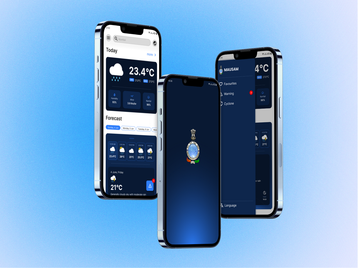 Redesigning Mausam by IMD: Enhancing the Weather App’s User Interface ...