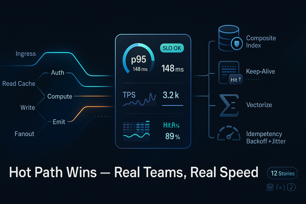 12 Hot Path Wins You Can Ship This Quarter | by Thinking Loop | Nov ...