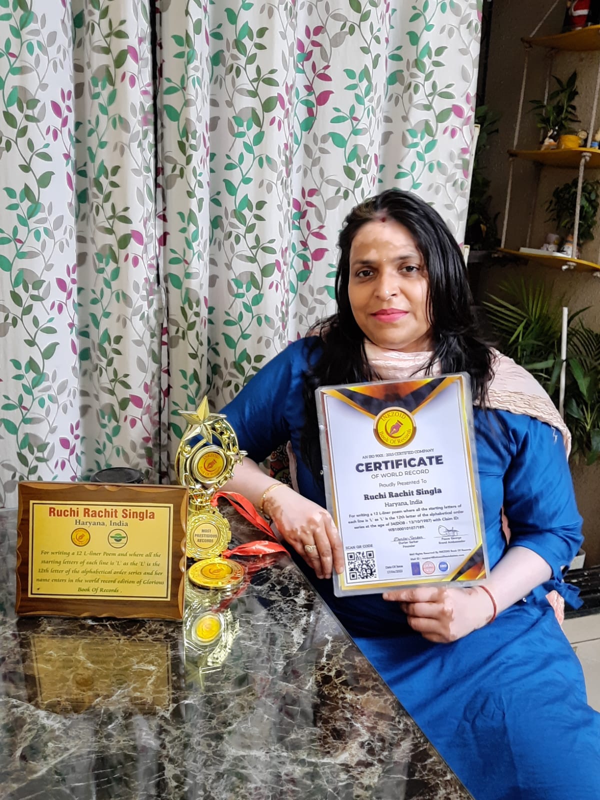 Ruchi Rachit Singla Becomes A World Record Holder. | by INKZOID ...