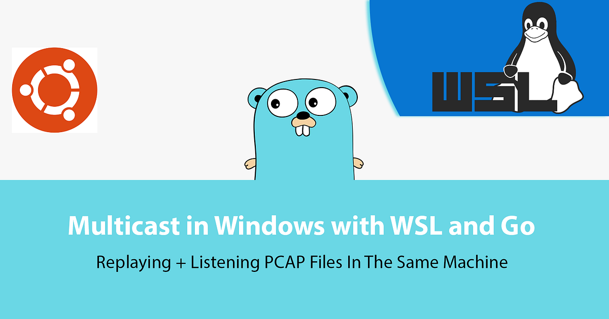How To: Multicast in Windows with WSL and Go | by Alessandro | Stackademic