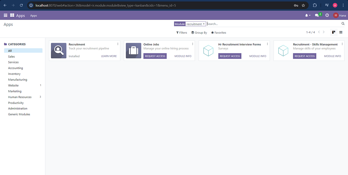 Proses Recruitment pada Odoo 16. Artikel ini dibuat dengan tujuan untuk… | by Anastasia Keisha ...