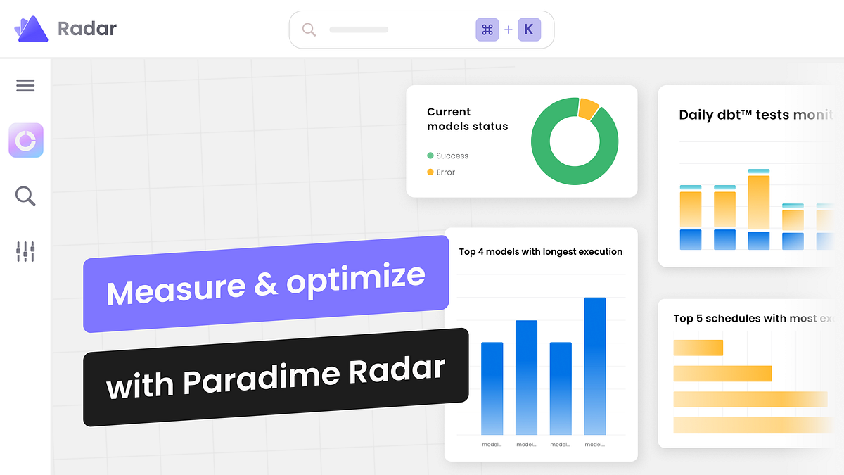 Introducing Paradime Radar. The real-time intelligence engine for… | by ...
