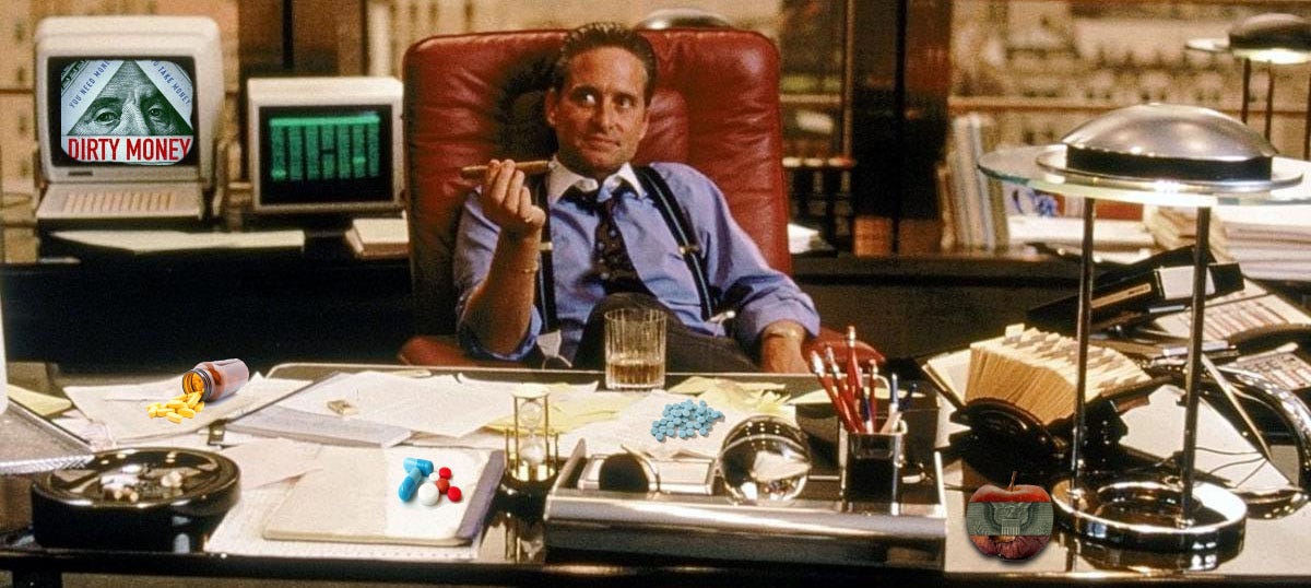 BigPharma Karma: Exorcize the Gekko | by Ryan Allred | Medium