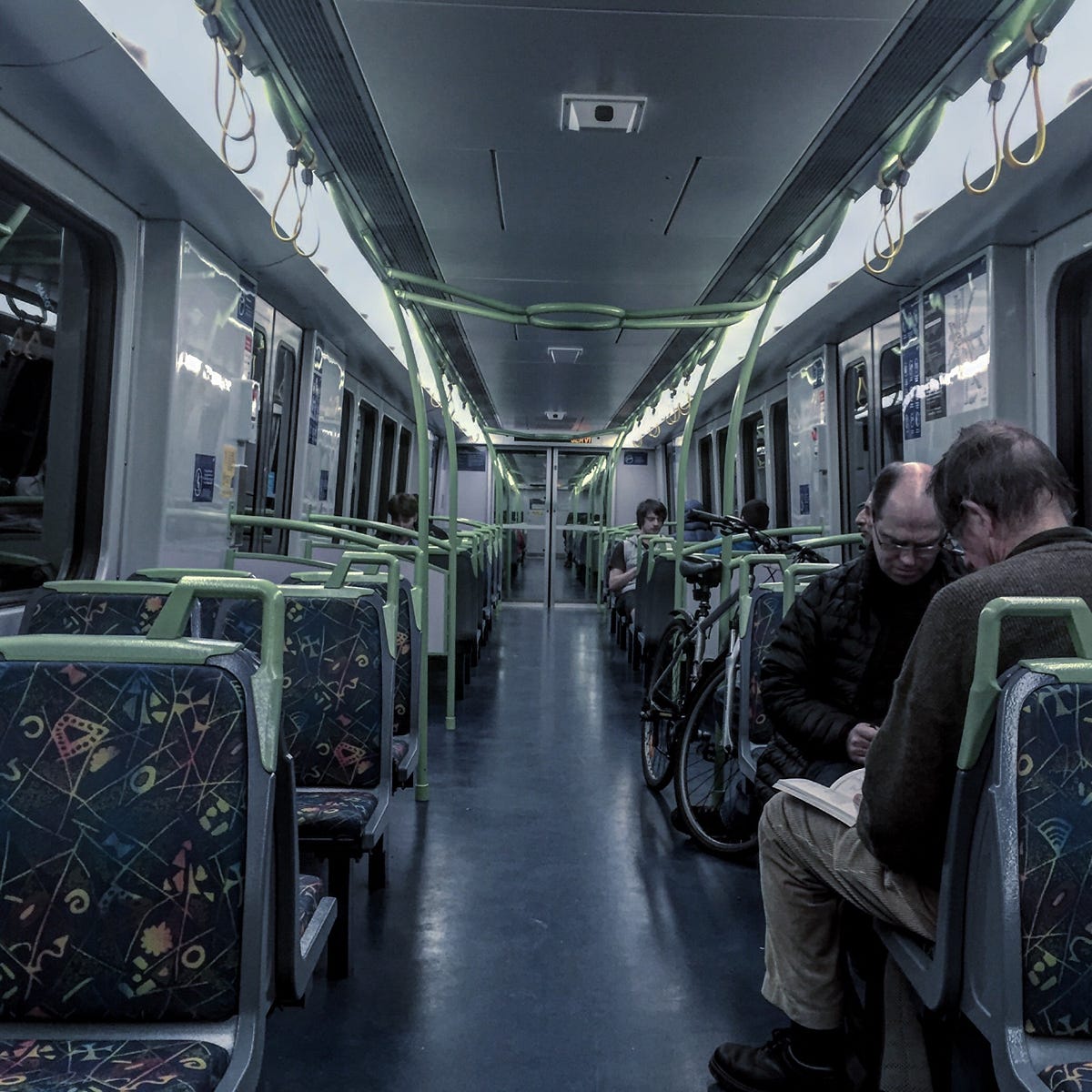A silent carriage,. Rhythmic rocking side to side; | by Zezan Tam ...