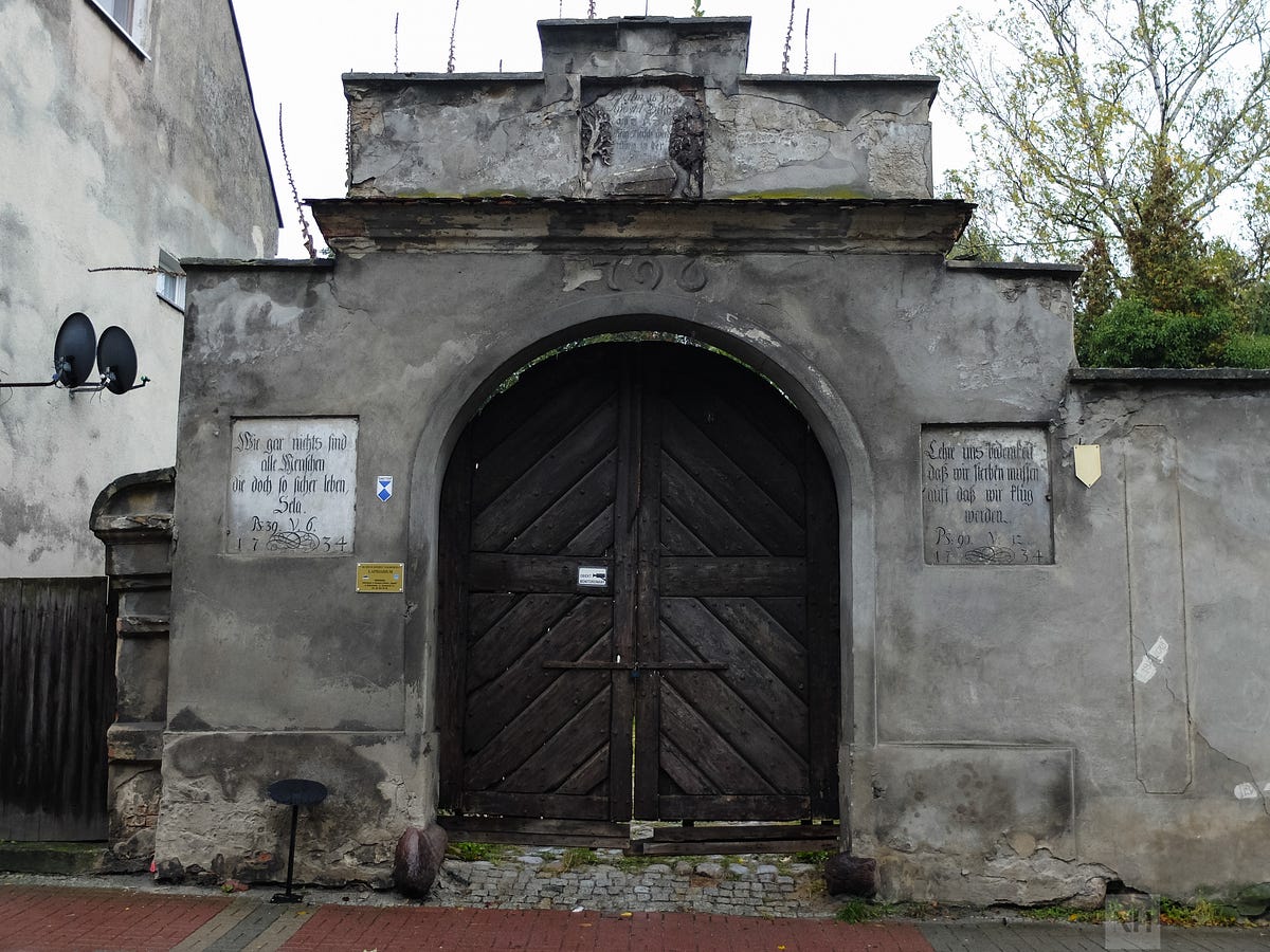 Cemetery Gates. In the photo is the majestic entrance… | by Nataliia ...
