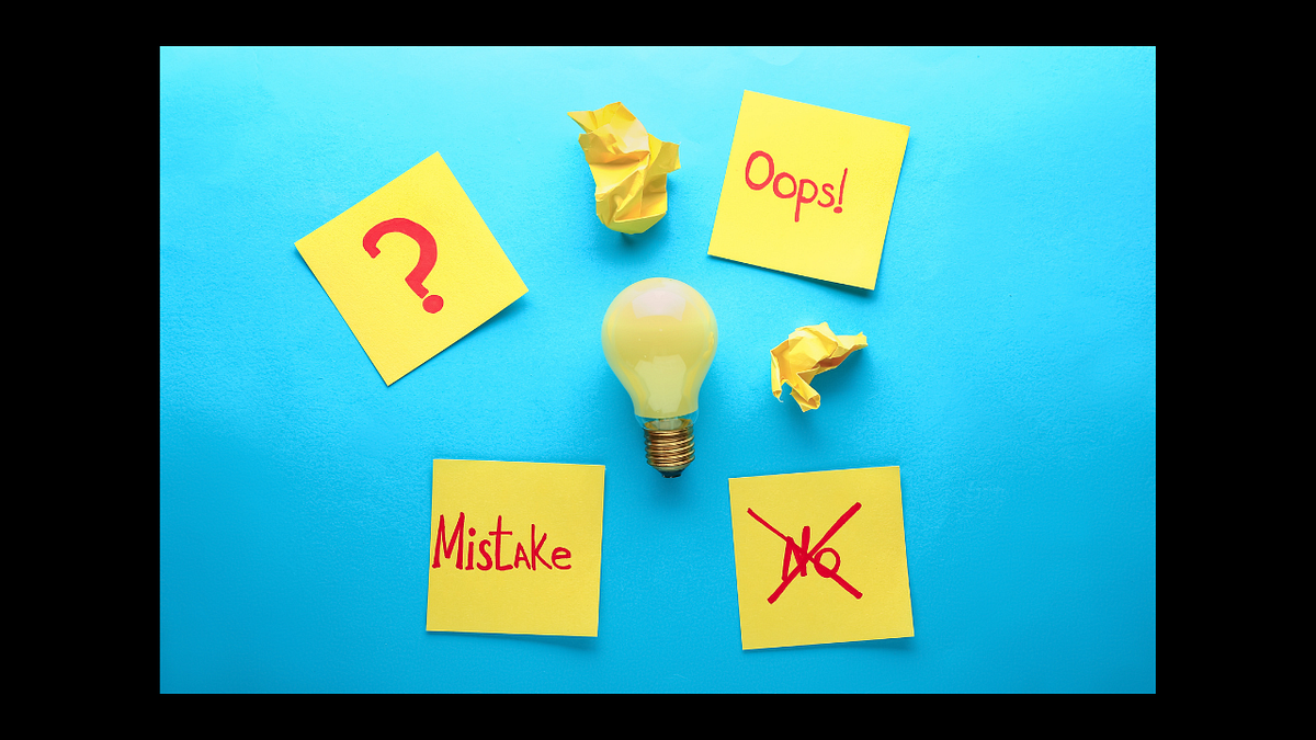 Weekly Musing #20 Do you (really) learn from your mistakes? | by Donnie SC Lygonis | Donnie SC ...