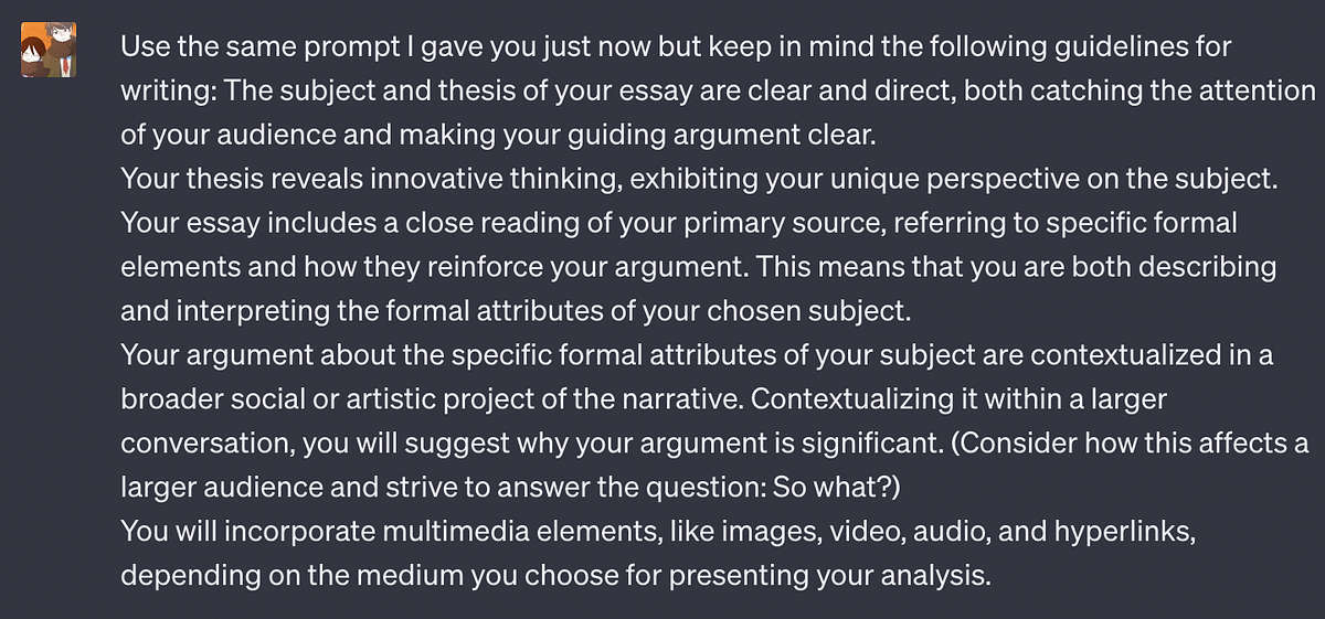 ChatGPT Prompt Experiments. When asking ChatGPT to… | by Felix Hook | Medium
