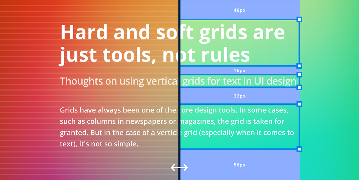 Hard and soft grids are just tools, not rules | by Sepeda Rafael | UX ...