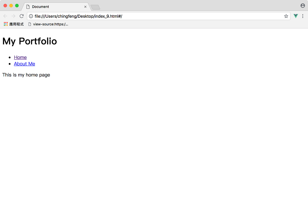 VueJs路由篇-Single Page Applications（九） | by ChingFeng | Object實戰 | Medium