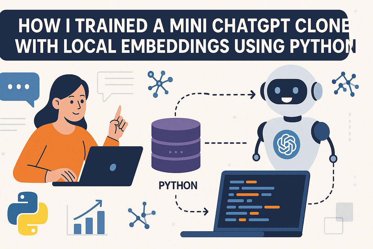 How I Trained a Mini ChatGPT Clone with Local Embeddings Using Python (And Why It Changed How I ...
