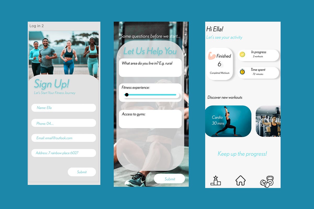 Goodlife App Design Process. This canvas process helped me decide… | by ...