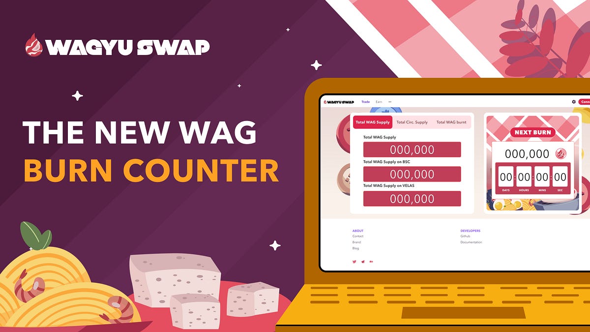 We are launching the WAG Burn Counter! | by WagyuSwap | Medium