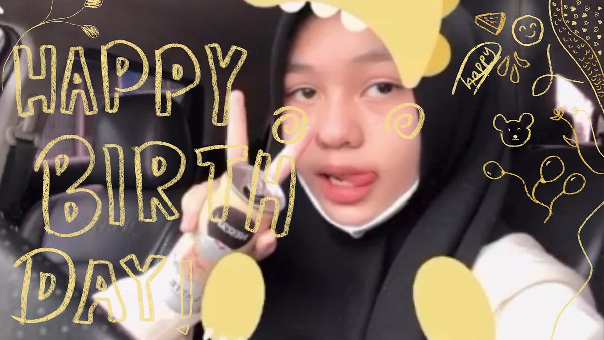 Happy birthday, pretty one.. Beatifically made for Sovia. | by louvr ...