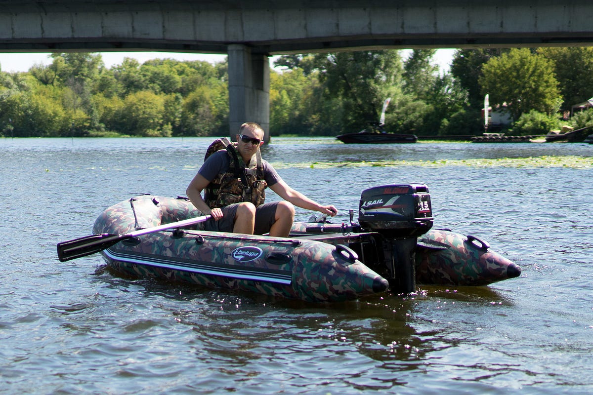 The Best Boat for Hunting. Camouflage Inflatable Boat | by Beluga Boats ...