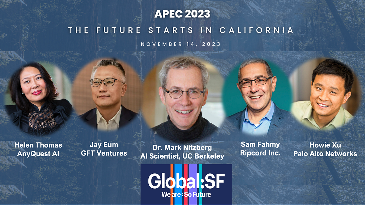 My AI Panel at APEC 2023. The Future Starts in California by… | by Helen Thomas | ILLUMINATION ...