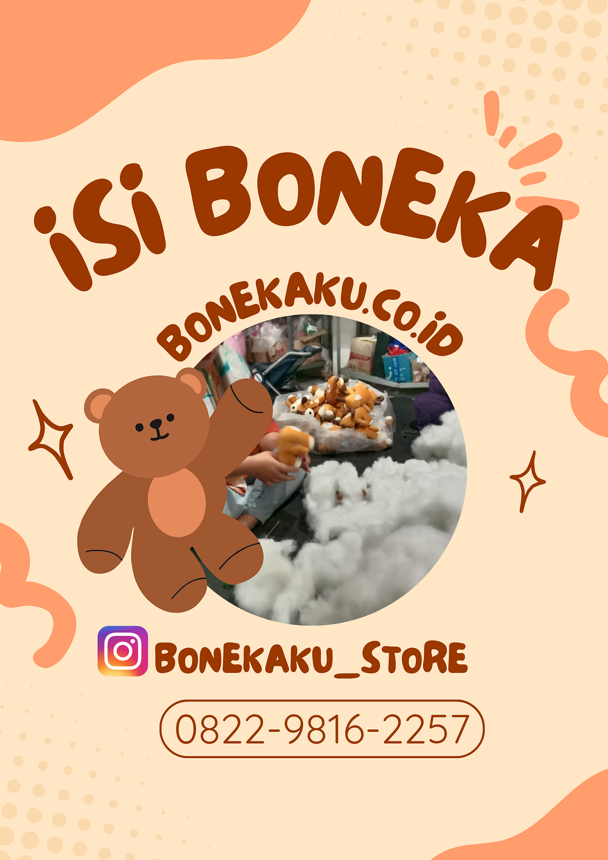 LANGSUNG PRODUSEN,0822-9816-2257,BONEKA ISI DAKRON MELAYANI SURAKARTA ...