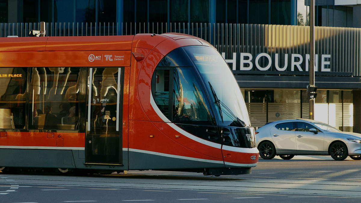 Visualising Canberra Light Rail Train Patronage Data with Python | by ...