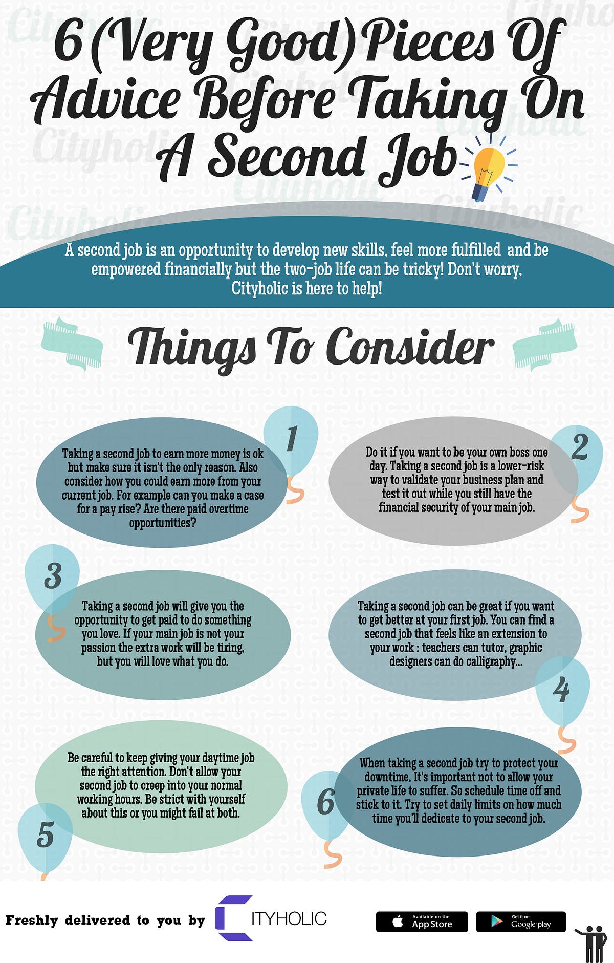 6 Pieces of Advice Before Taking On A Second Job | by Cityholic Media ...