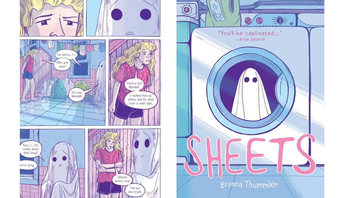 “Sheets” by Brenna Thummler: A Graphic Novel Review | by Tamar’s ...