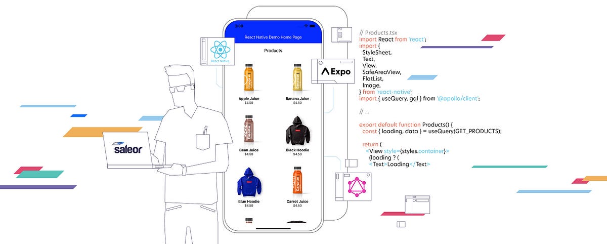 Creating a Mobile Application with React Native using the Saleor GraphQL API | by Roy Derks ...