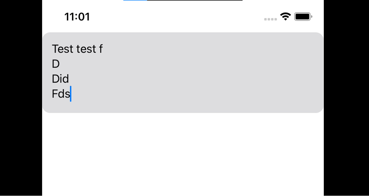 Create an automatically expanding TextEditor with a Placeholder in SwiftUI | by Michael (Misha ...