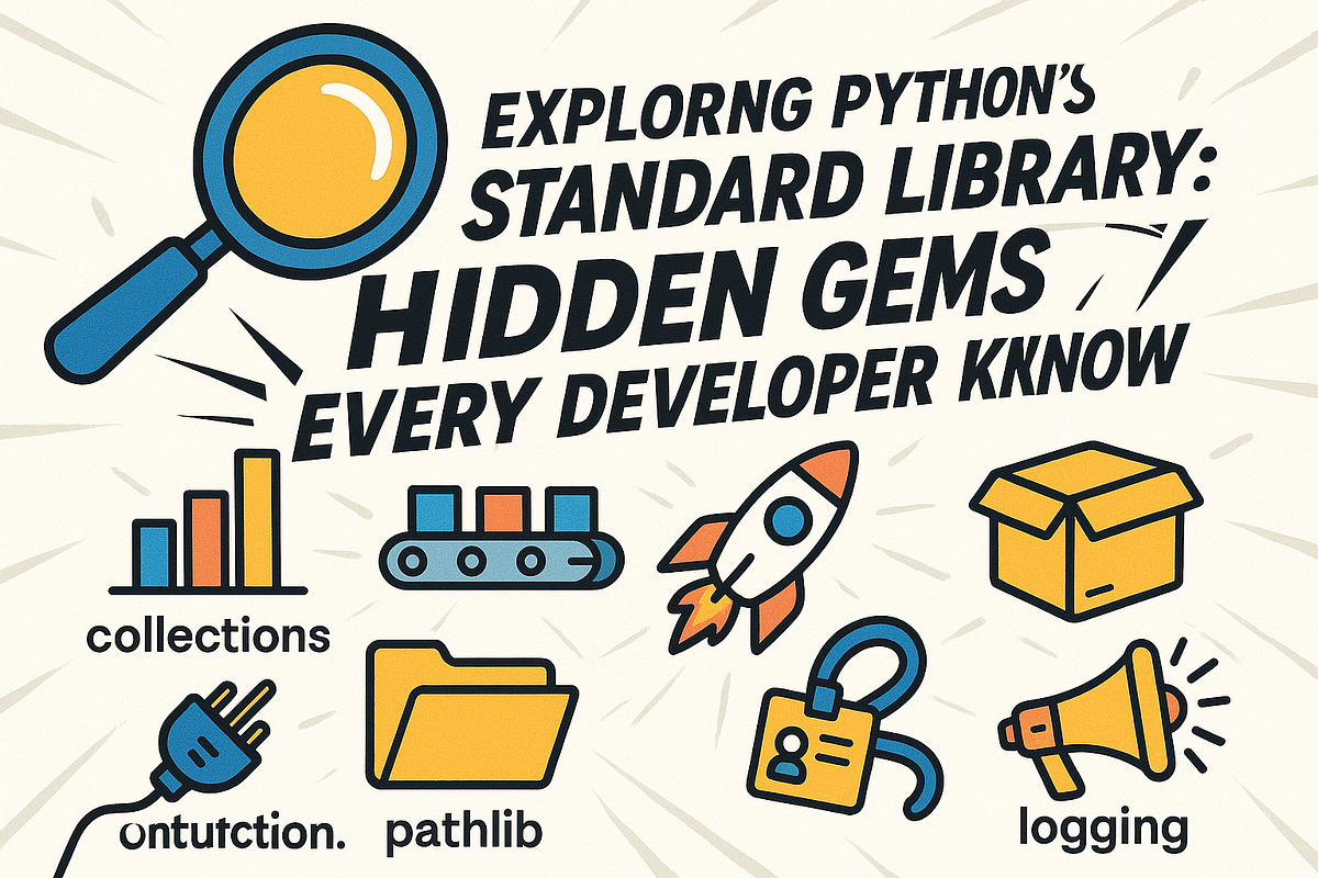 🔍 Exploring Python’s Standard Library: Hidden Gems Every Developer Should Know | by Nikulsinh ...