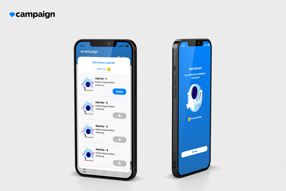 UI/UX Case Study : Gamification Features for Campaign.com | by Amalia ...