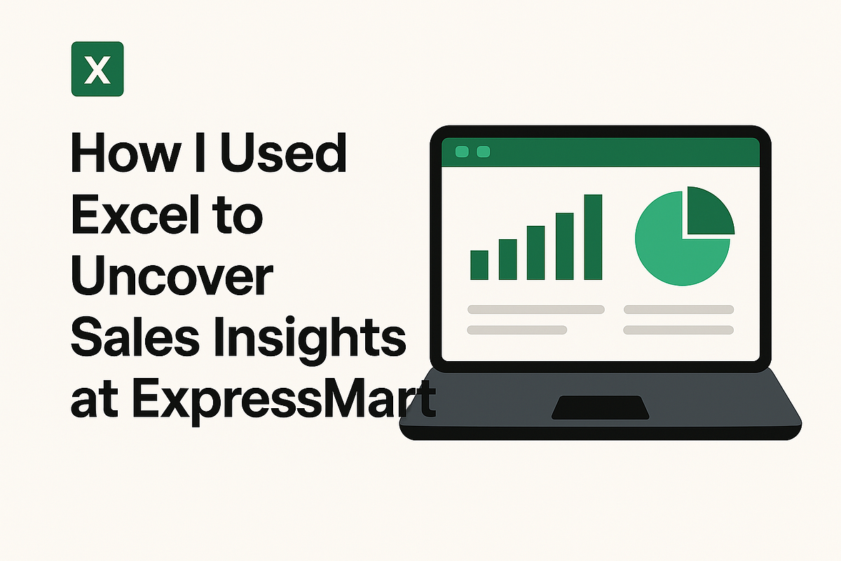 📊 How I Used Excel to Uncover Sales Insights at ExpressMart | by Elvis Frimpong | Jun, 2025 | Medium