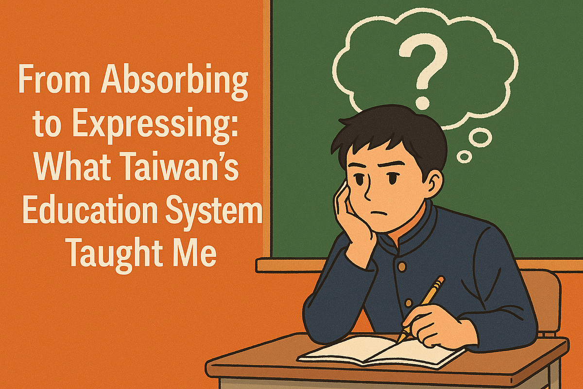 From Absorbing to Expressing: What Taiwan’s Education System Taught Me ...