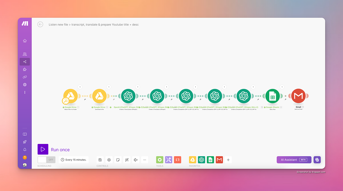 Automate generating blog & social media post from a Video using ChatGPT ...